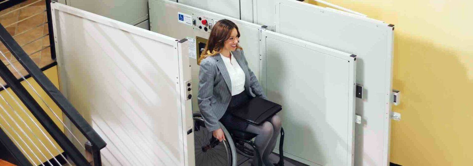 Vertical Platform Lift, Wheelchair Lift - AABA Family Medical Supply